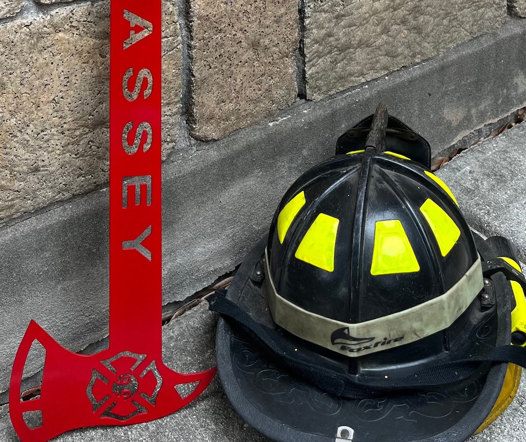 Firefighter Axe, Custom Fireman's Axe With Personalized Name ...
