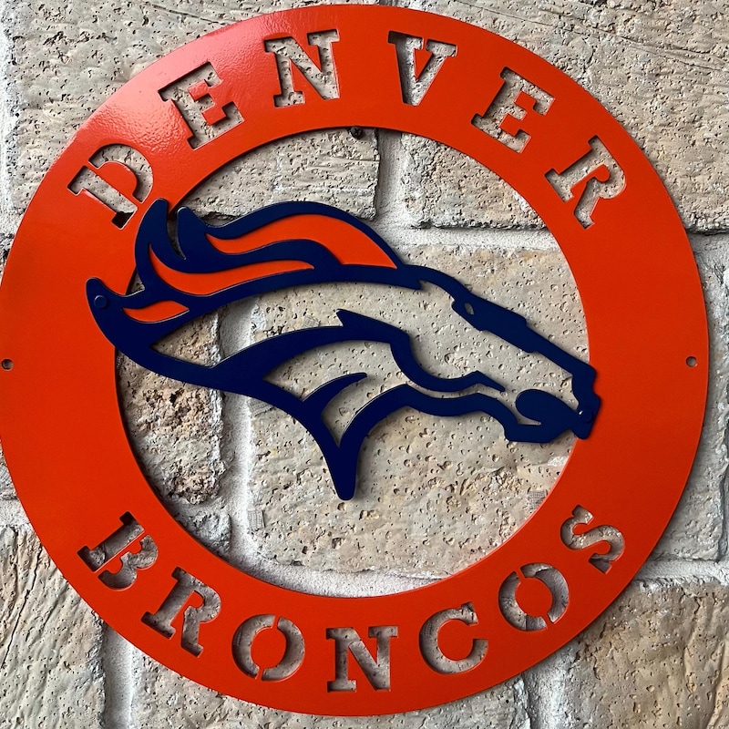 Denver Broncos Sign - Etsy