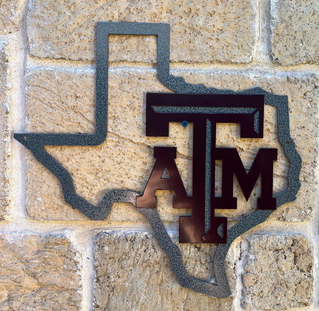 Texas A&M Metal Sign, Aggie Sign - Etsy