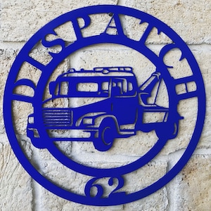 Tow Truck Sign - Etsy