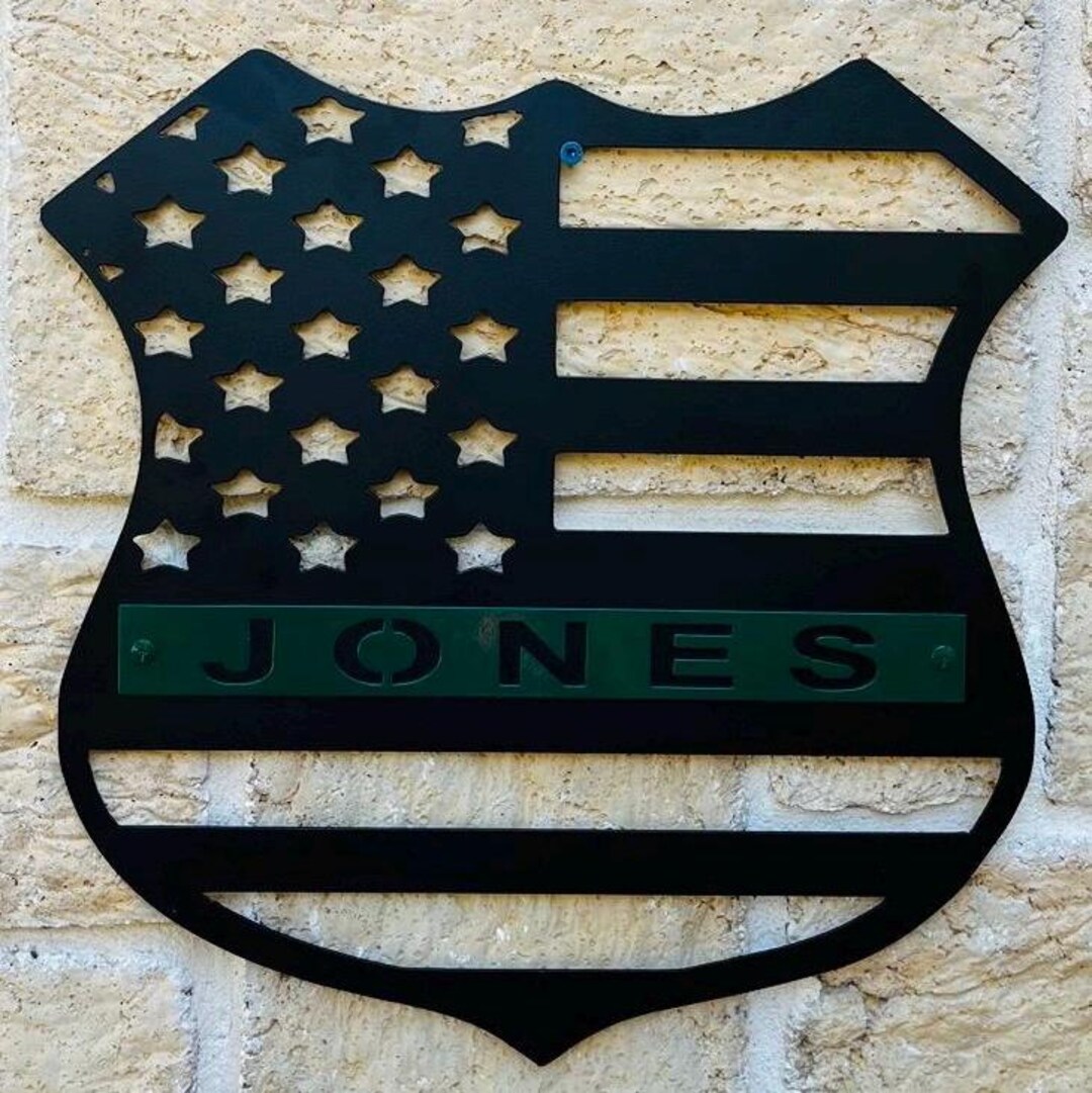 Game Warden Sign, Wildlife Agent Gift, Game Badge Sign - Etsy