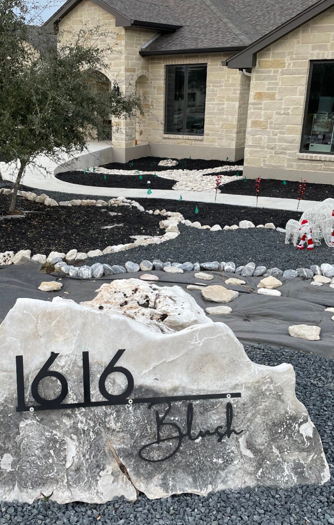 Cursive Address Sign - Etsy