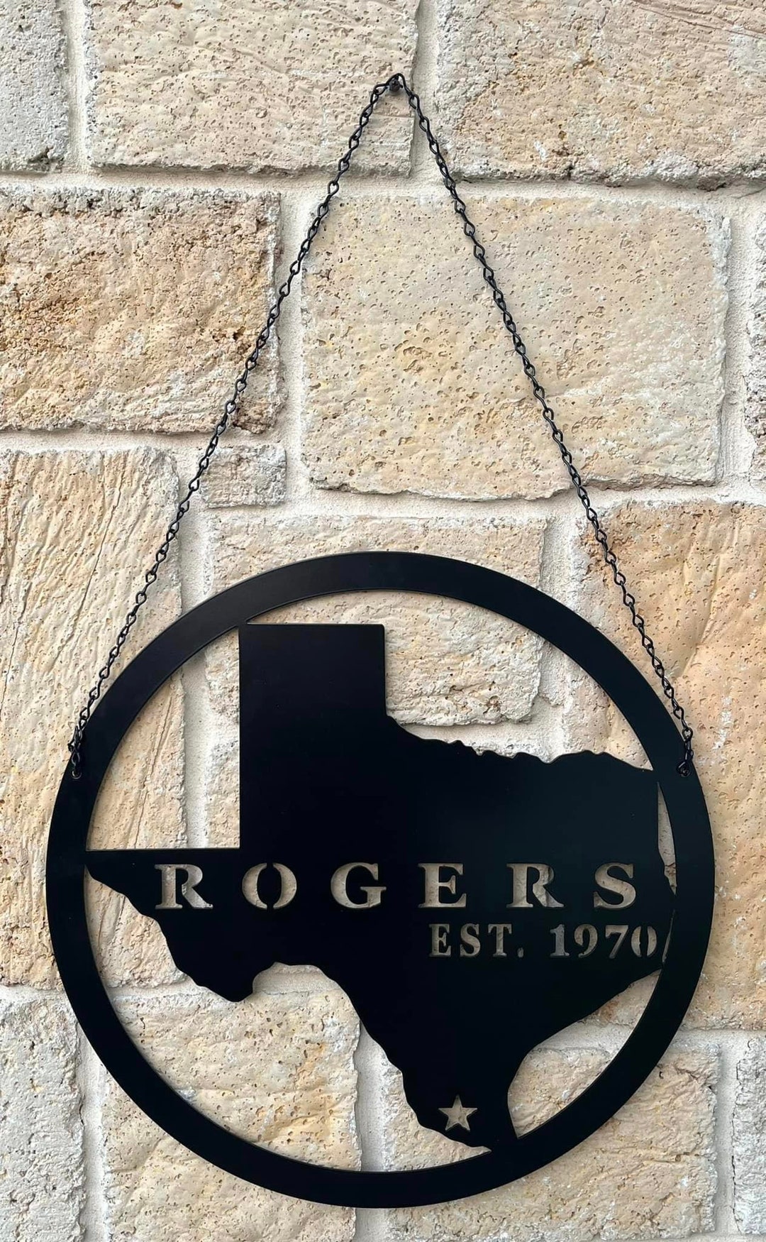 Texas Metal Sign, Texas Metal Art, Texas Door Hanger, Texas, Texas ...