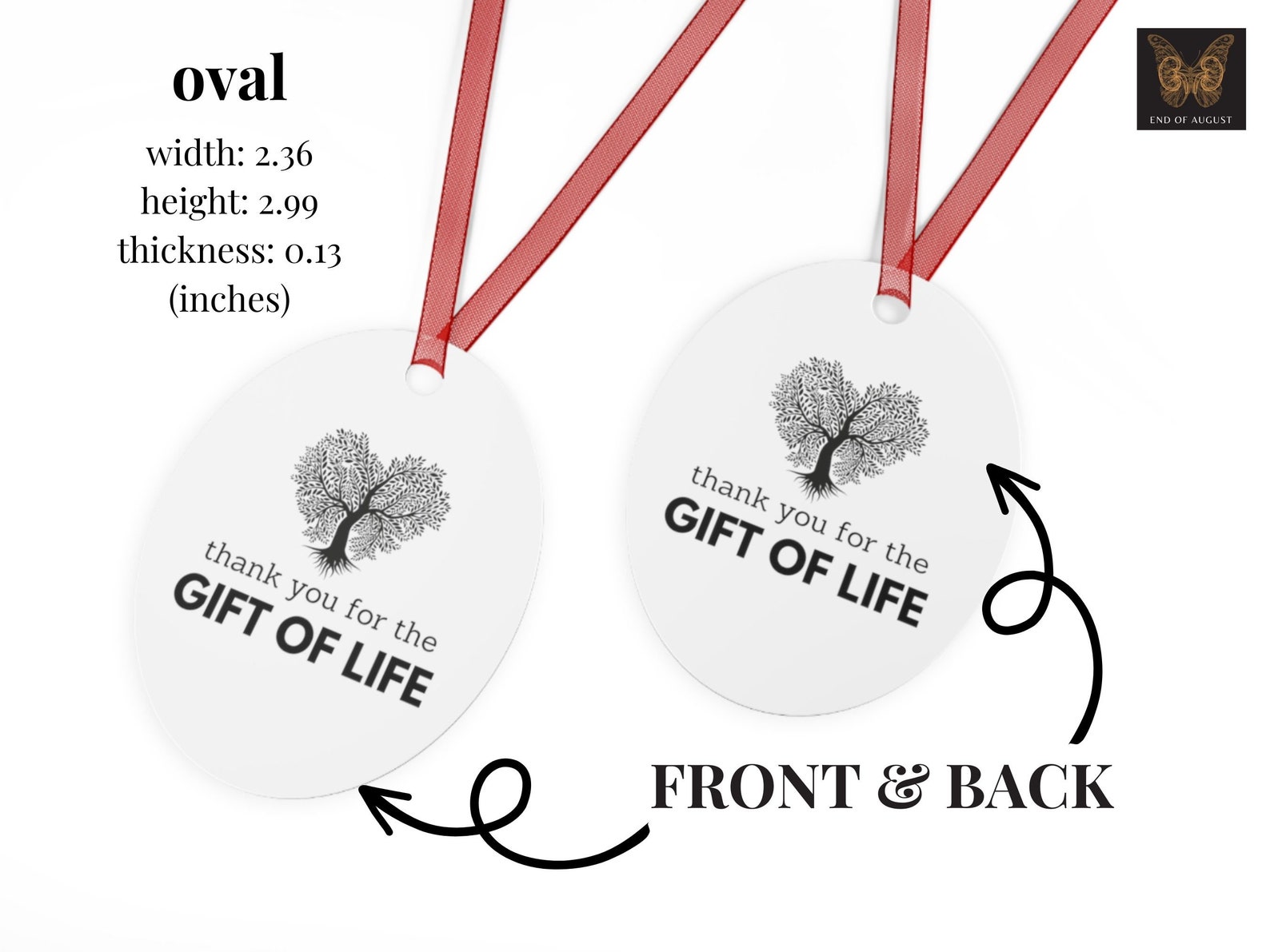 Thank You for the Gift of Life Organ Donor Gift Kidney - Etsy