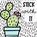 Cactus Plant Themed Classroom Decor Motivational Signs, Motivational ...