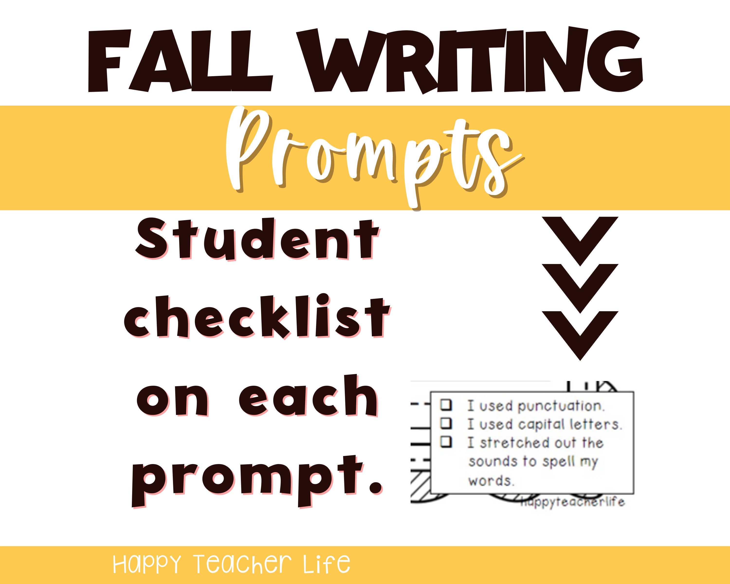 Fall Writing Prompts, Fall Journal Prompts Fall Writing Centers, Fall ...