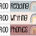Boho Rainbow EDITABLE Schedule Cards | Rainbow Classroom Decor Theme ...