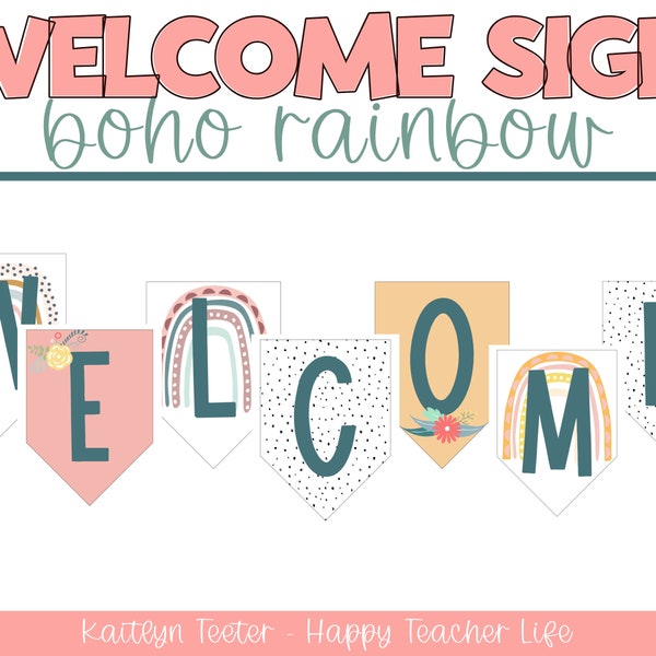 Classroom Welcome Sign - Etsy