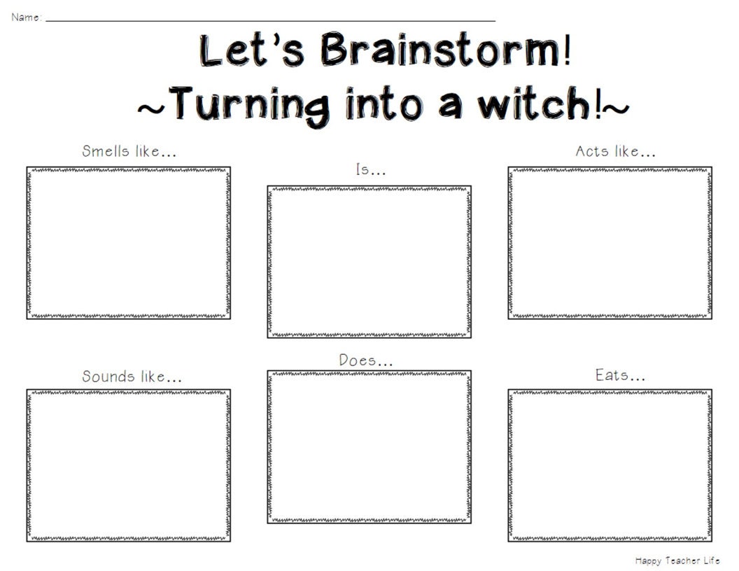 Fun Halloween Writing Prompt for 1st Grade, 2nd Grade, 3rd Grade and ...