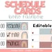 Modern Leopard Classroom Decor, Classroom Schedule, Editable - Etsy Canada