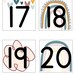 Classroom Boho Rainbow Number Labels 1-100 for Lockers. Student Work ...