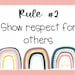Boho Rainbow Editable Classroom Rules - Etsy