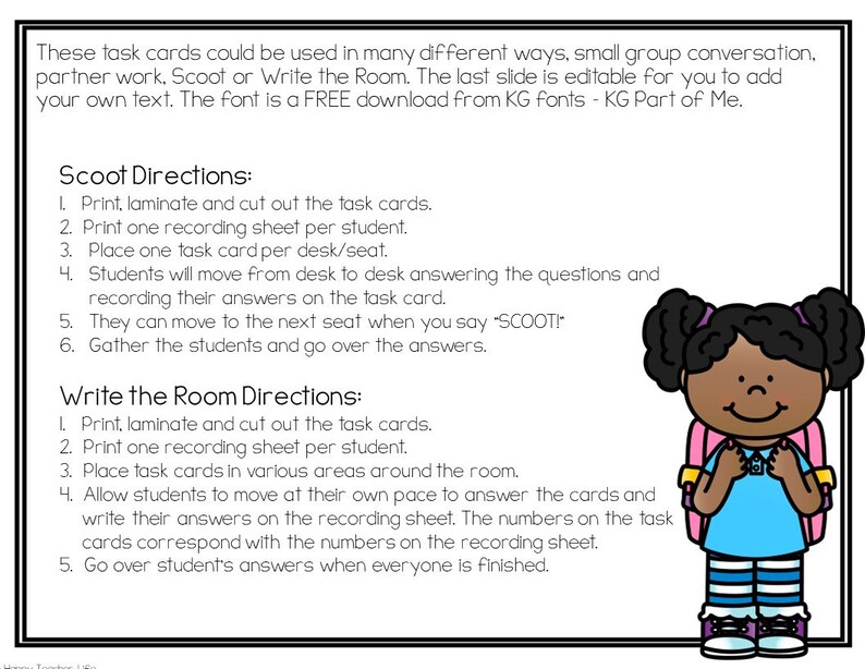 Back to School Activities | Beginning of Year Activities | Routines and ...