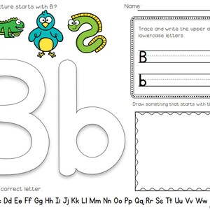 Alphabet Playdough Activity Mats for Preschool, Kindergarten, Letter ...