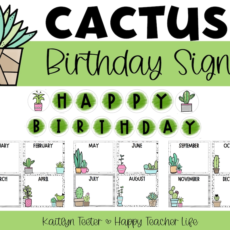 Classroom Birthday - Etsy