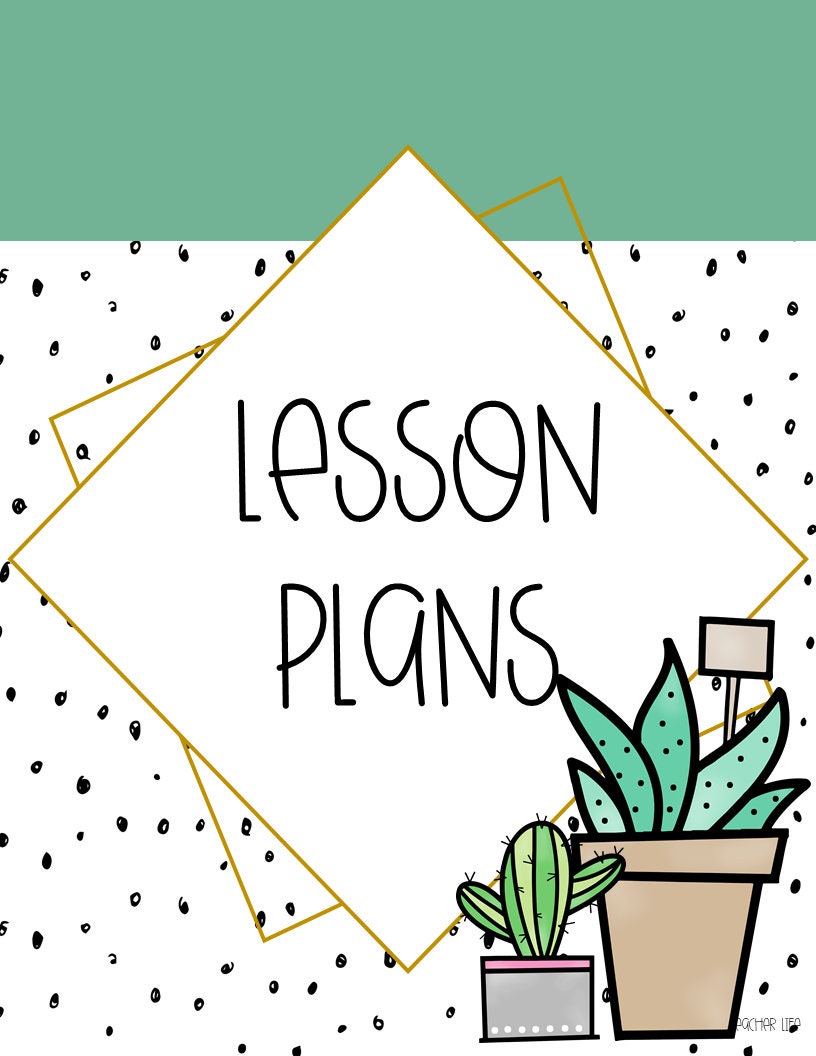 Cactus Plant Themed Classroom Decor, EDITABLE Teacher Binder, Binder ...