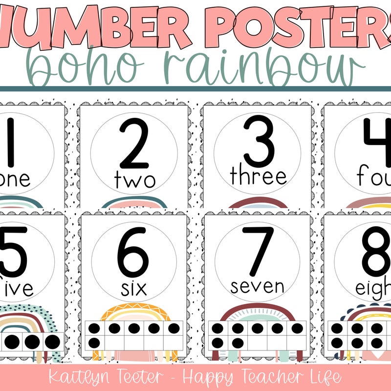 Boho Classroom Decor - Etsy