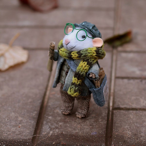 Needle Felt Mouse - Etsy