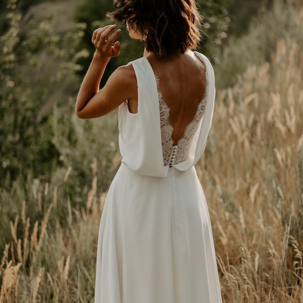 Boho Wedding Dresses - Etsy UK