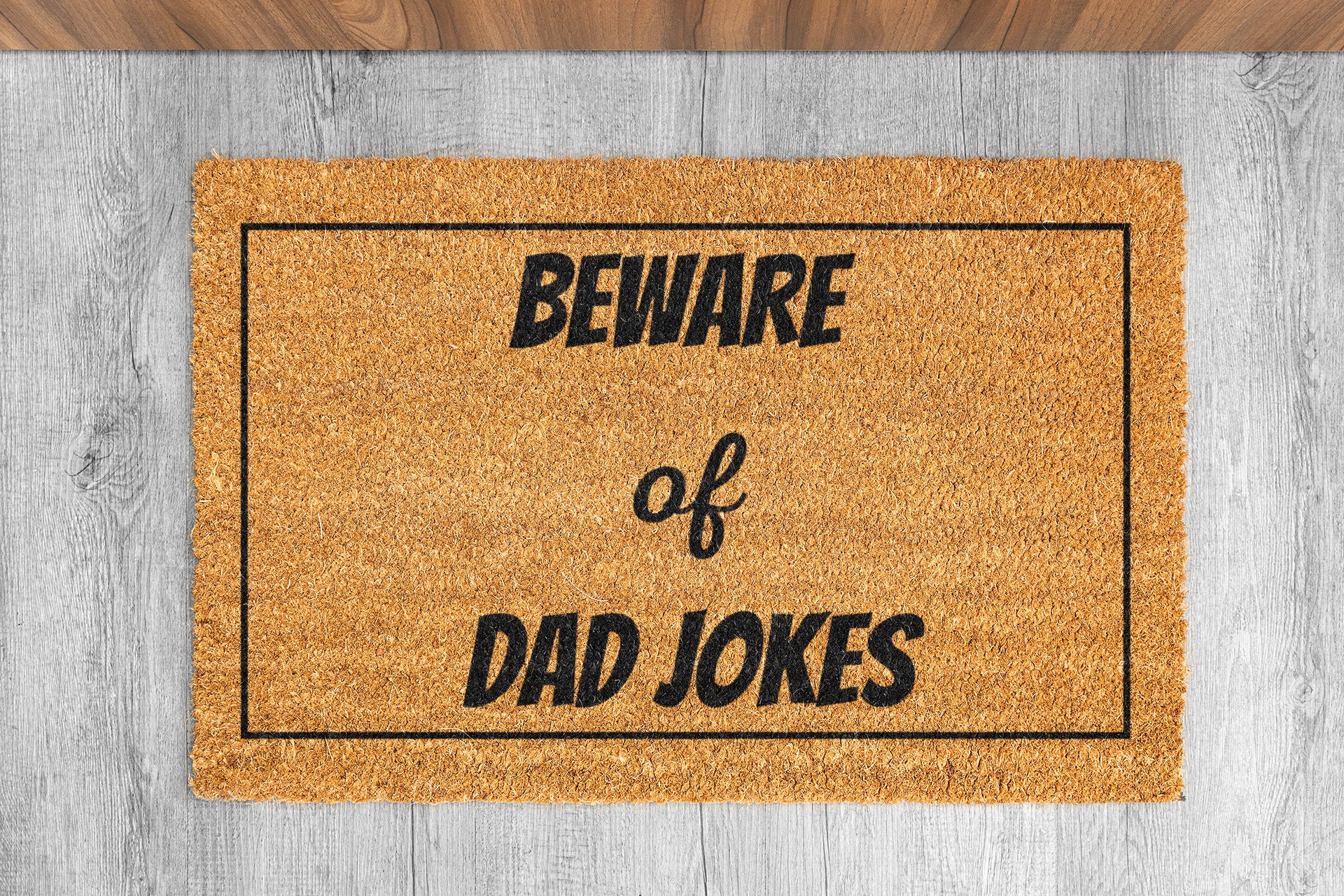 Beware of Dad Jokes Doormat Rug Funny Mat Father's Day - Etsy