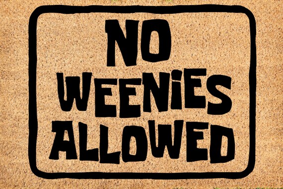 Spongebob No Weenies Allowed
