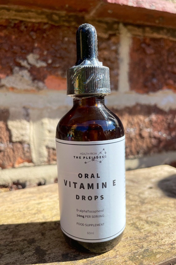Vitamin E Liquid Vitamin Drops Food Supplements - Etsy