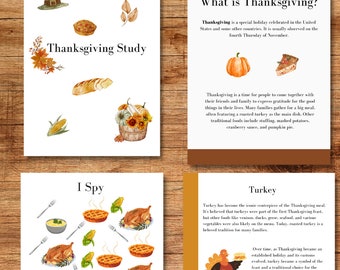 Thanksgiving History, Mayflower and Pilgrims Learning Activity ...
