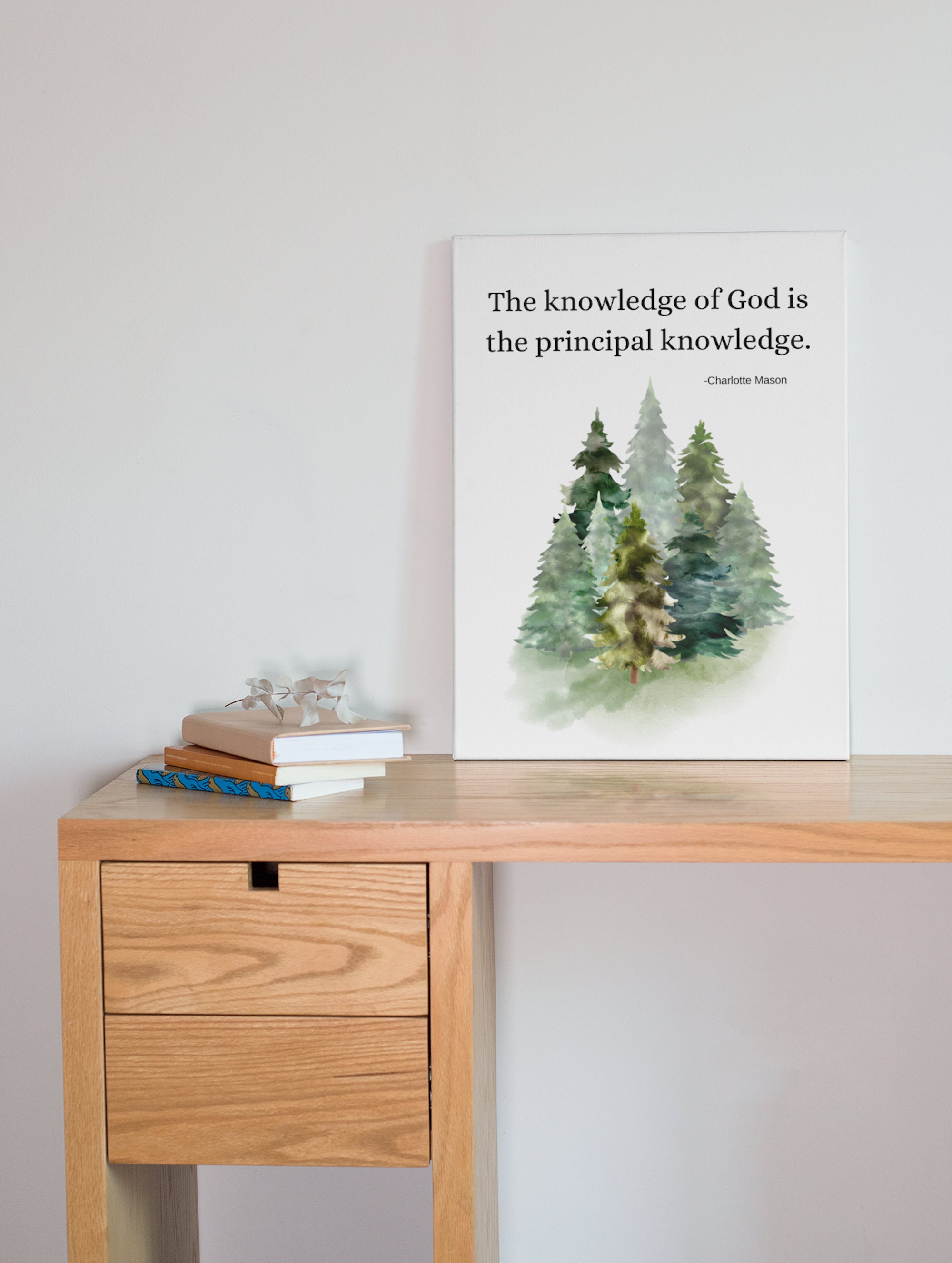 Homeschool Wall Art Trees Nature Printable Educational Inspirational ...