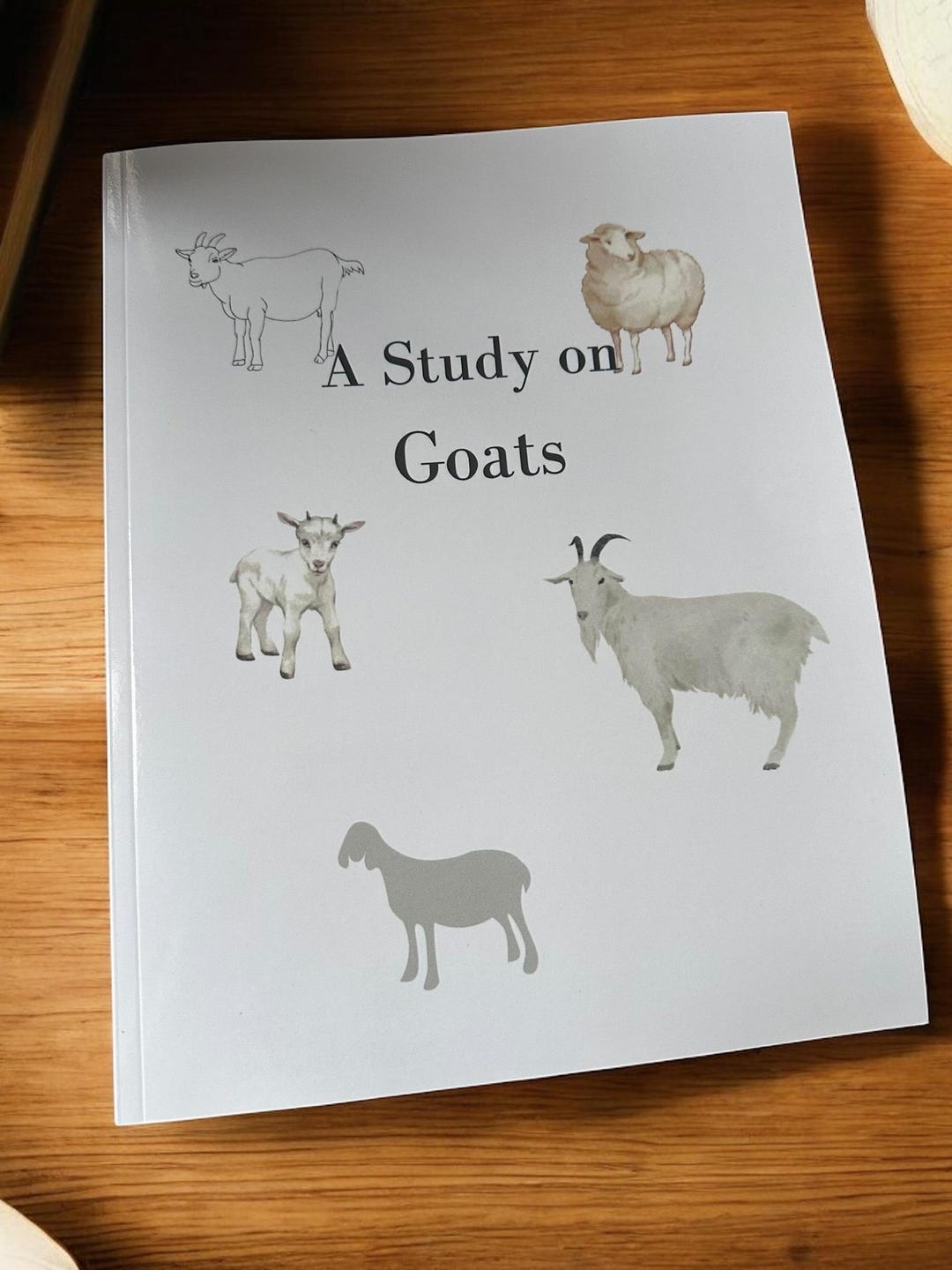 Goat Unit Study Homeschool Learning Book Science Nature Animals - Etsy
