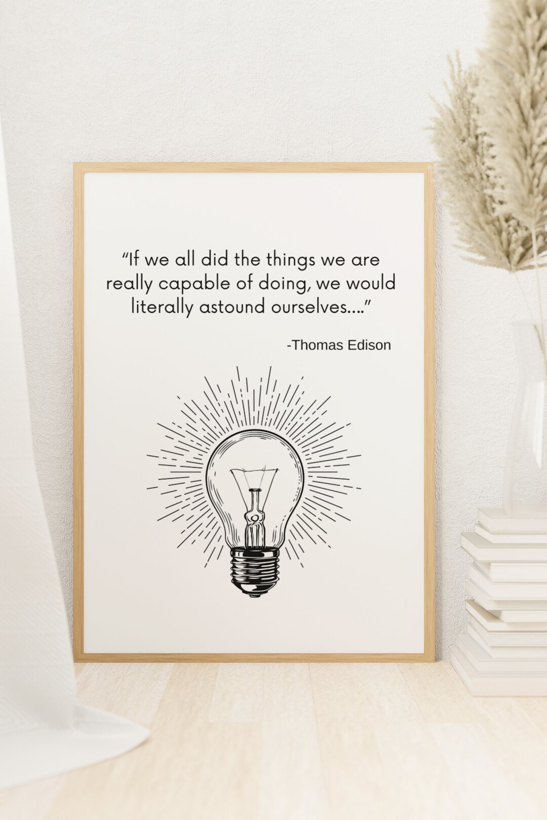 Thomas Edison - Inspirational Quote - There Are No Rules Here ...