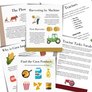 Farm Unit Study Printable - Homeschool Digital Resource - Chicken Study ...