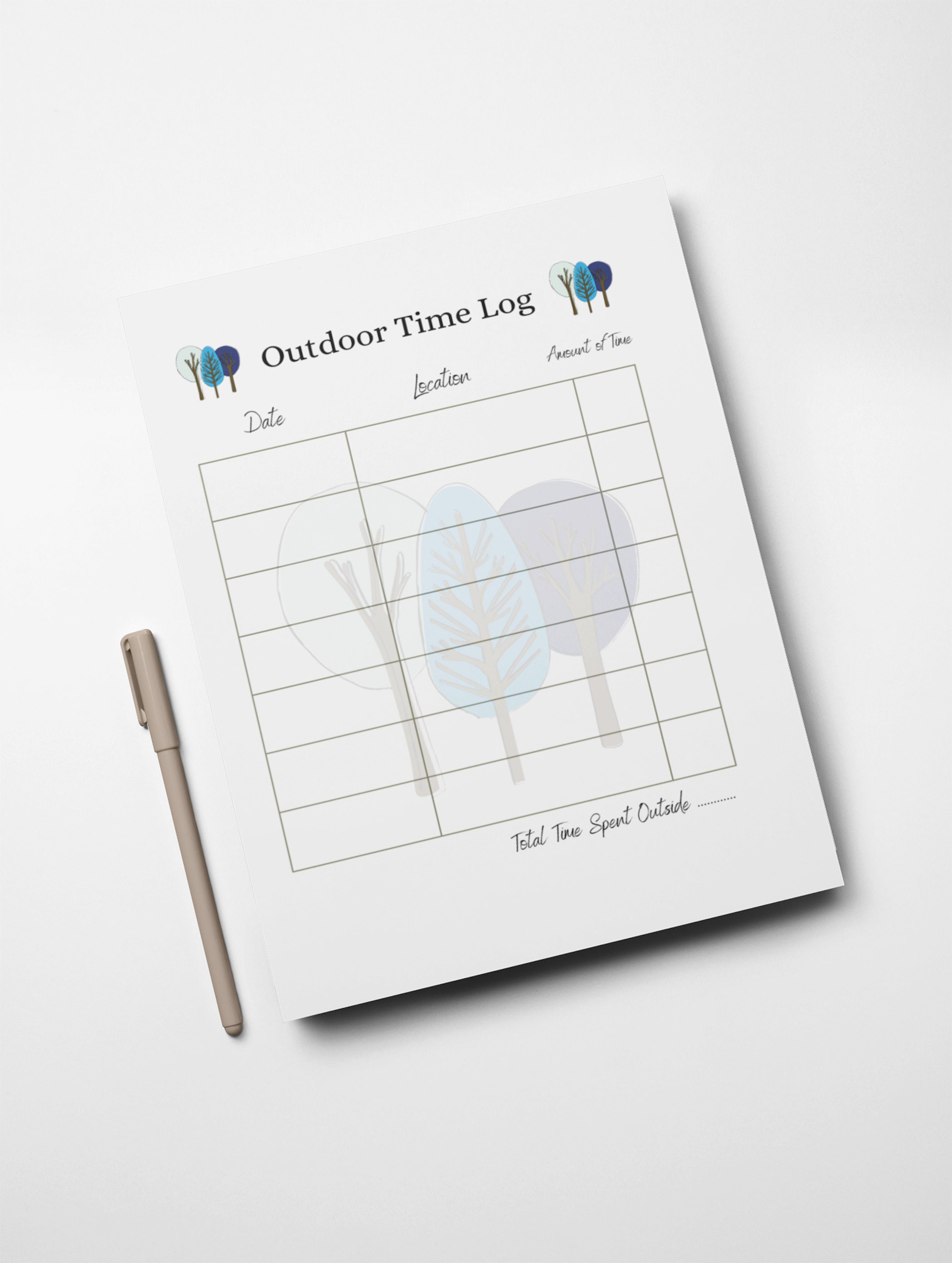 Nature Observations Writing Prompt for Outdoor Journaling, Printable ...