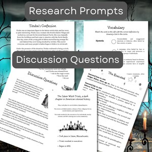 Homeschool History Study Unit the Salem Witch Trials - Homeschool ...