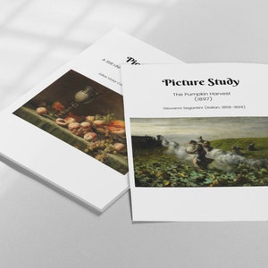 Picture Study Printable Art Morning Basket Learn Seasons Charlotte ...