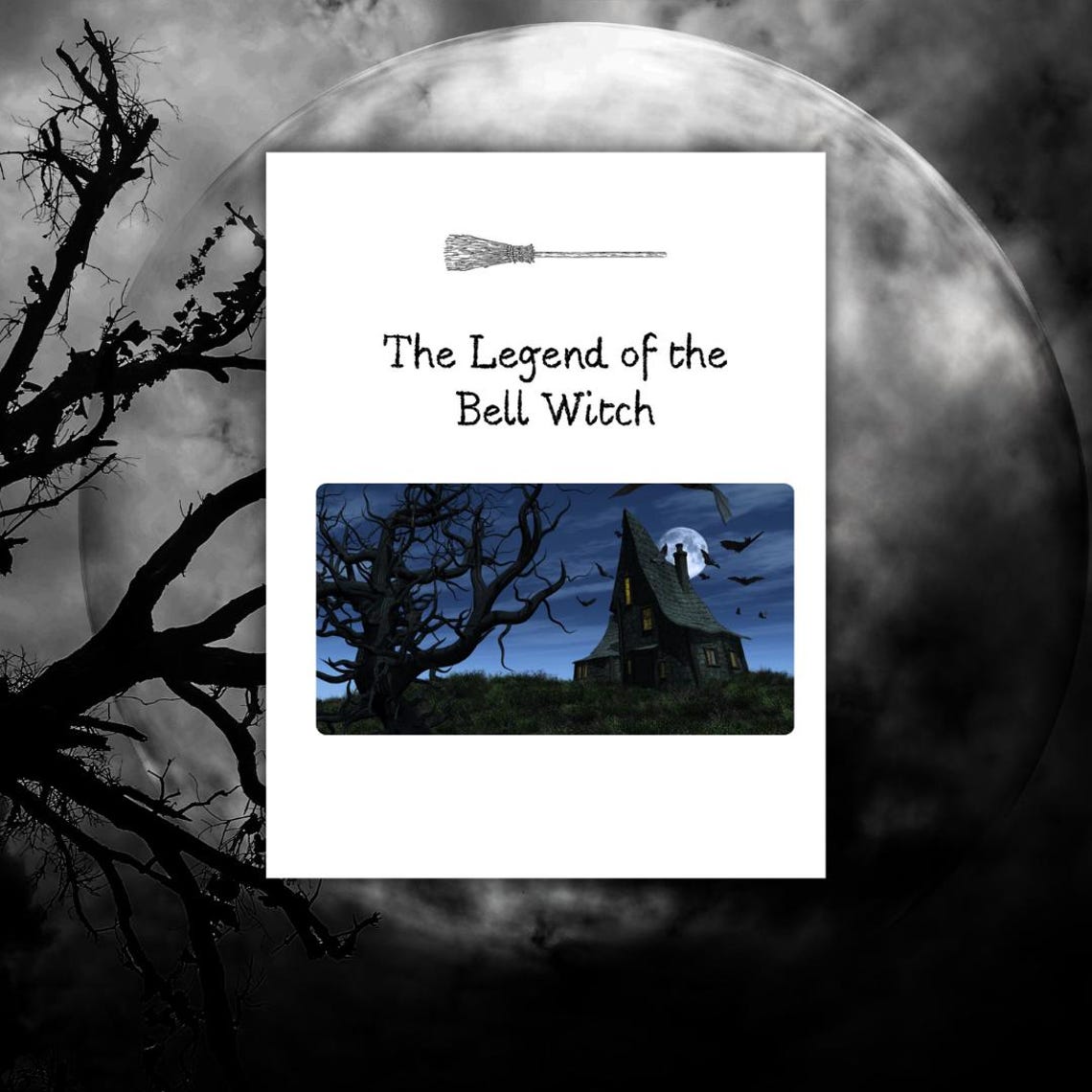 Unlocking the Mysteries of the Bell Witch Unit Study Guide Creepy ...