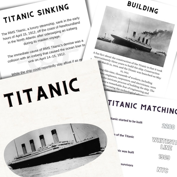 Titanic Decor - Etsy