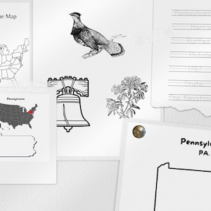 State Learning Study Pennsylvania Homeschool Study Printable ...