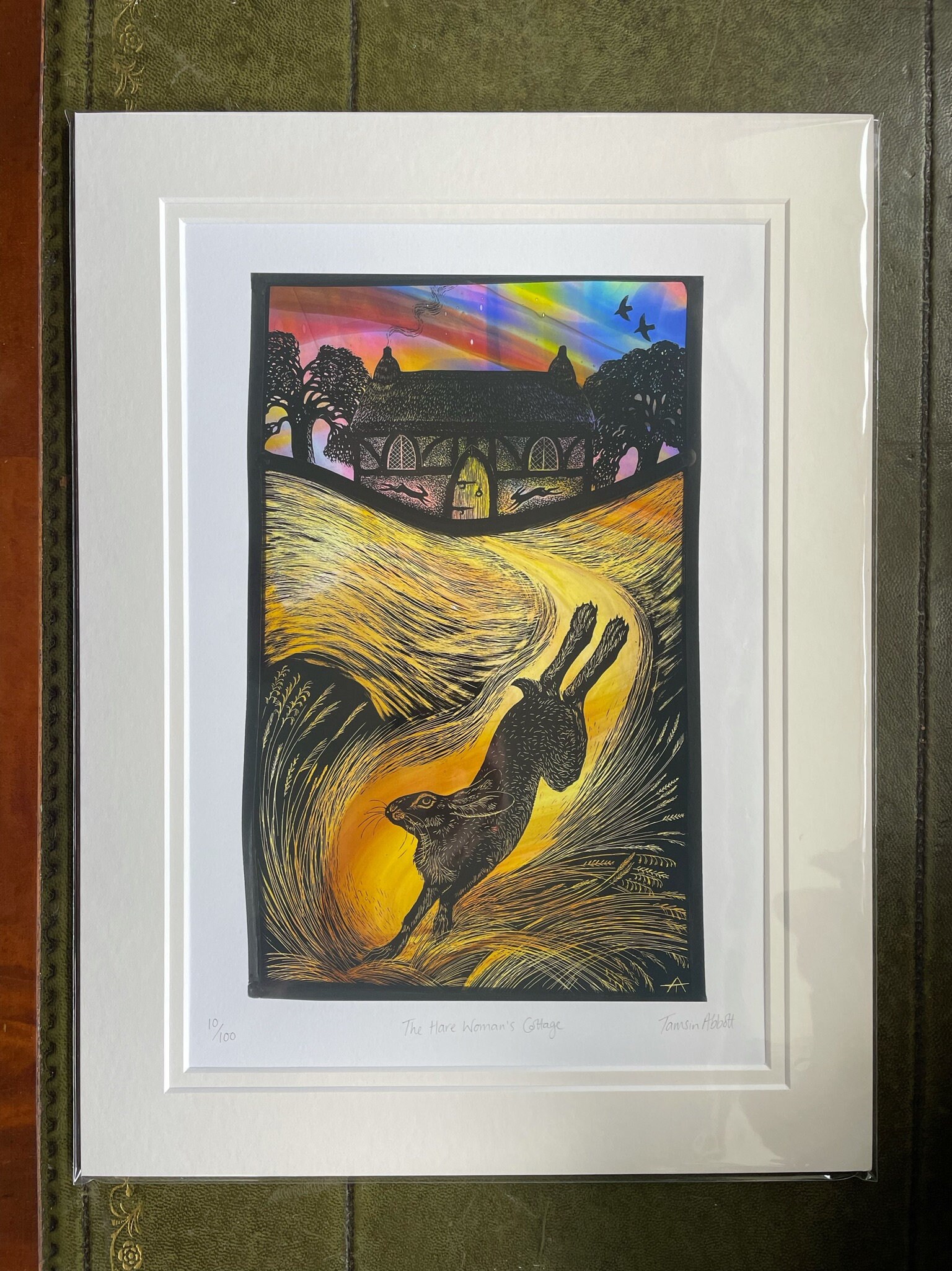 The Hare Woman's Cottage (signed and Numbered Print by Tamsin Abbott ...