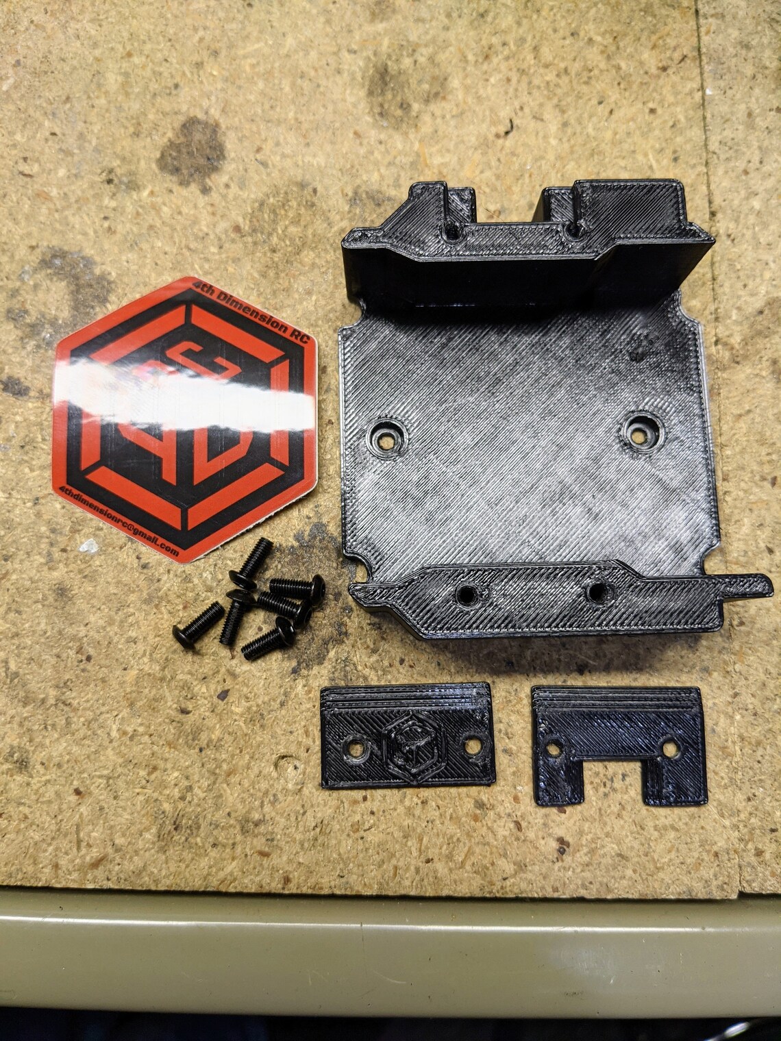 Castle Mamba Monster X 8S ESC Mount Case Cage for Arrma Infraction V2 ...