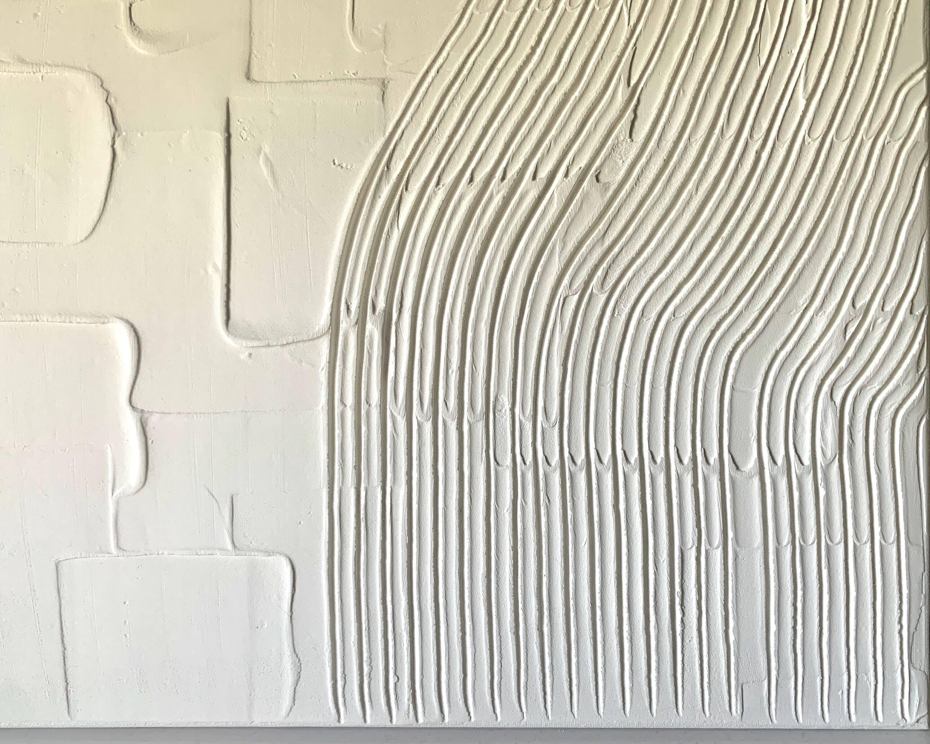 Plaster Wall Art, 2 Piece, Textured Wall Art, Plaster Art, Wall Art, 3d ...