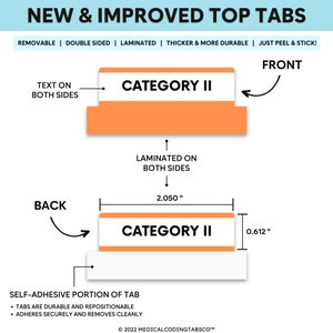 2023 CPT Tabbing System Book NOT included - Etsy México