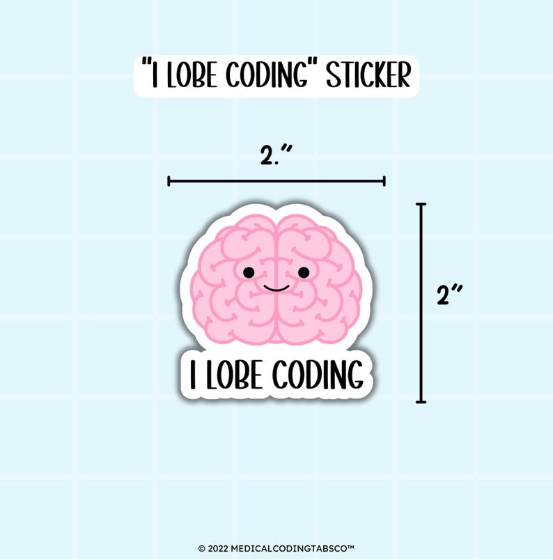 MEDICAL CODER/CODING - Sticker Pack - Etsy