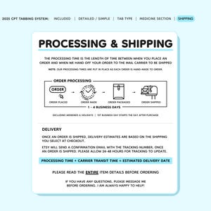 2025 CPT - Tabbing System | Medical Coding Tabs | Book Tabs (book NOT ...
