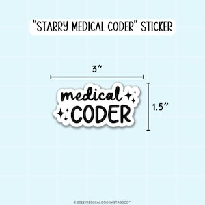 MEDICAL CODER/CODING - Sticker Pack - Etsy