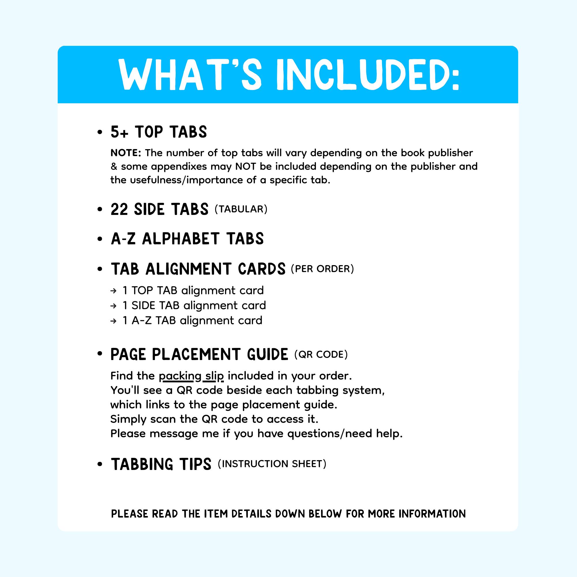 2026 HCPCS LEVEL Ll - Tabbing System | Medical Coding Tabs | Book Tabs ...