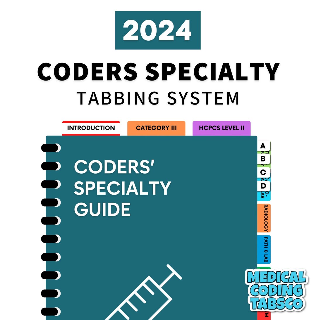 2024 Coders Specialty Tabbing System - Etsy