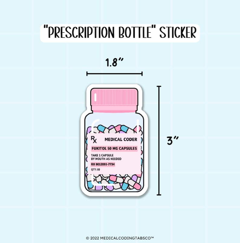 MEDICAL CODER/CODING - Sticker Pack - Etsy