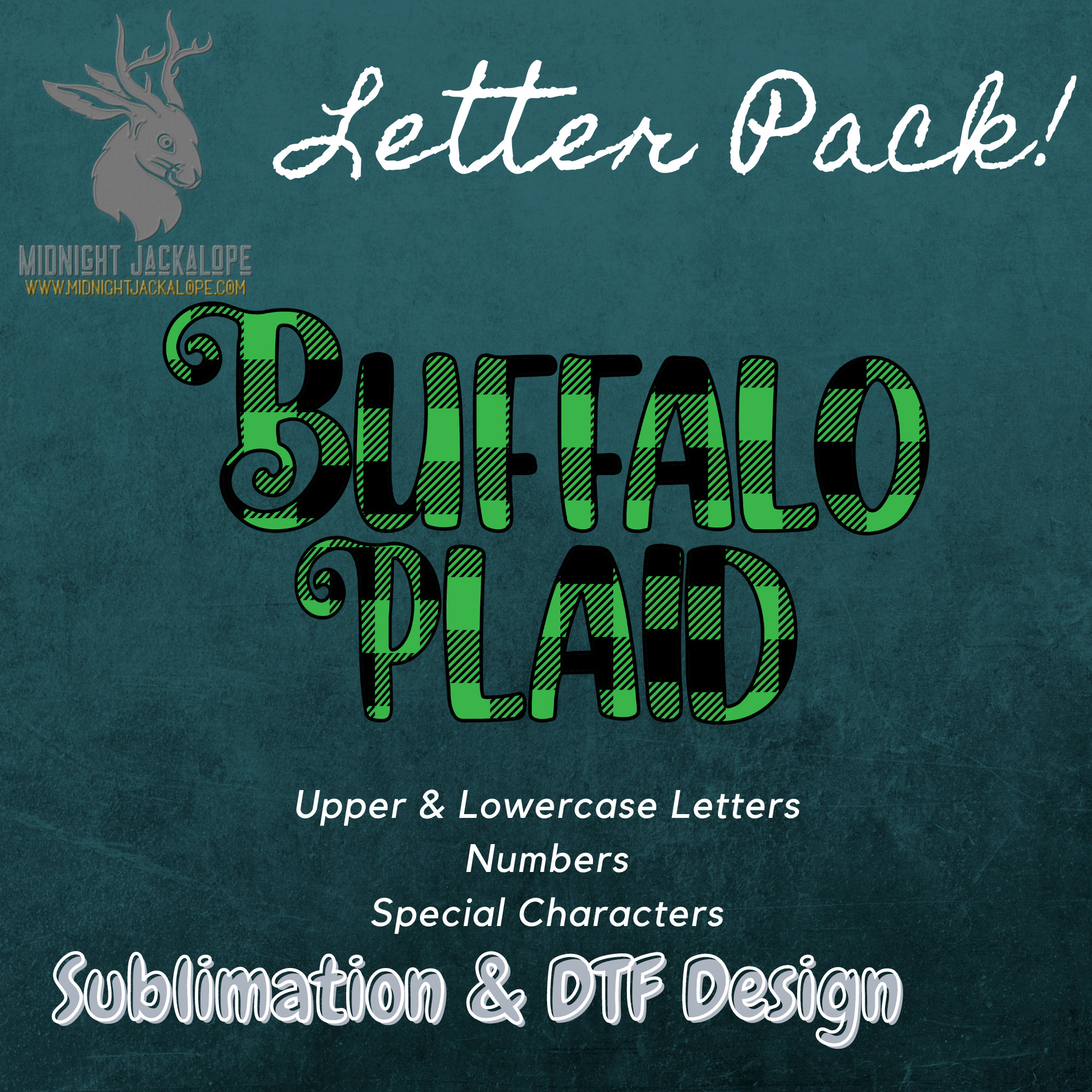 Green Plaid Font, Festive, 300 DPI, PNG - Etsy