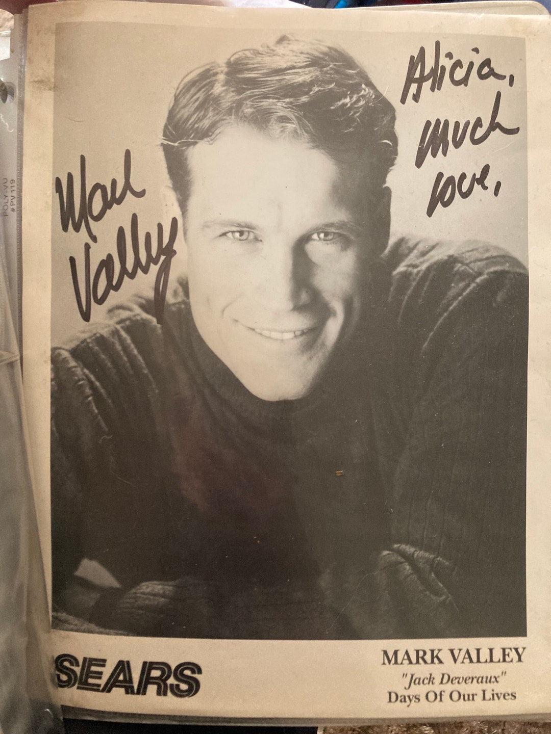Mark Valley as Jack Deveraux Days of Our Lives Signed Autographed 8 X ...