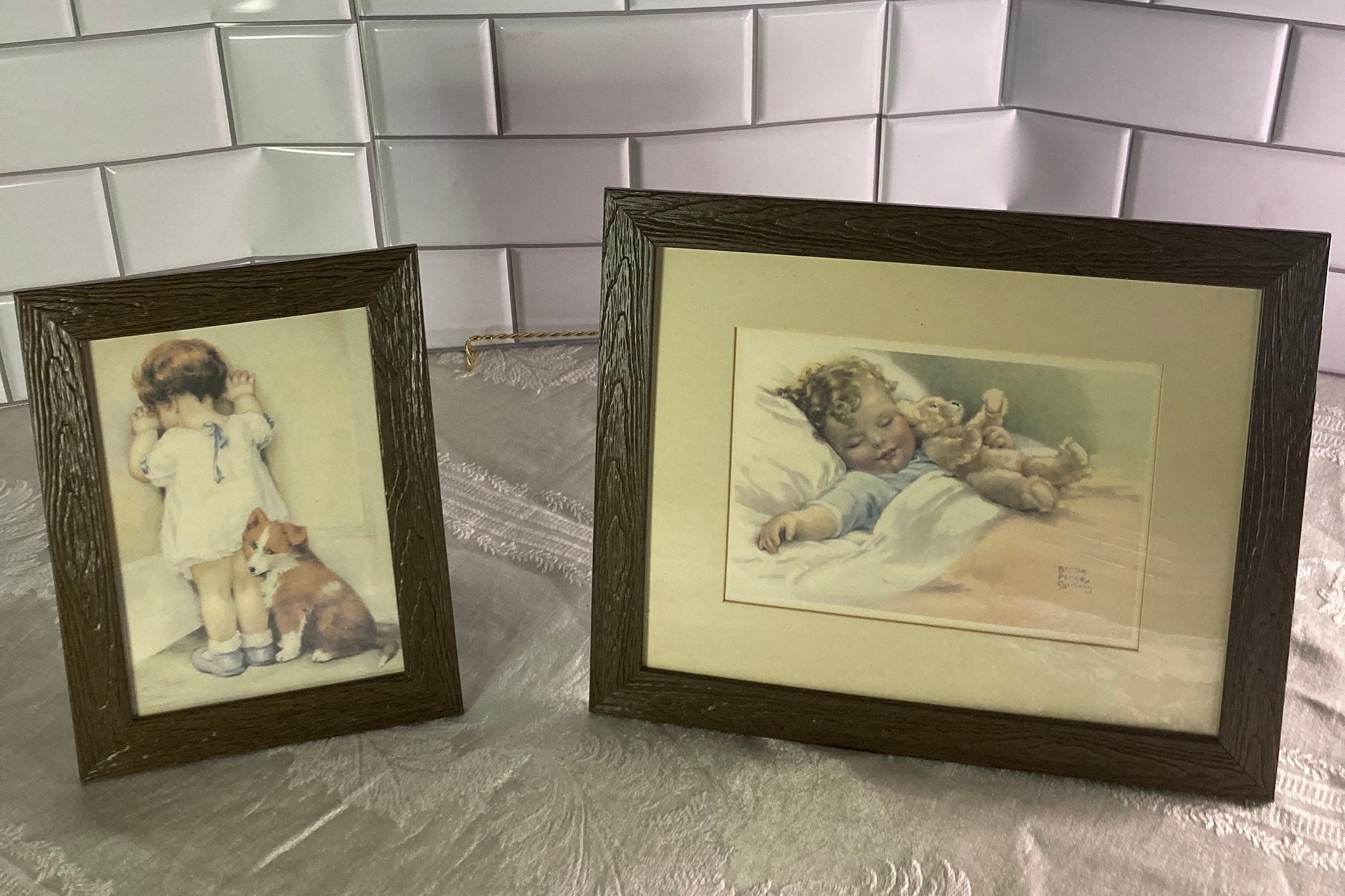 Lot of 7 Bessie Pease Gutmann Prints 5 X7 Vintage - Etsy